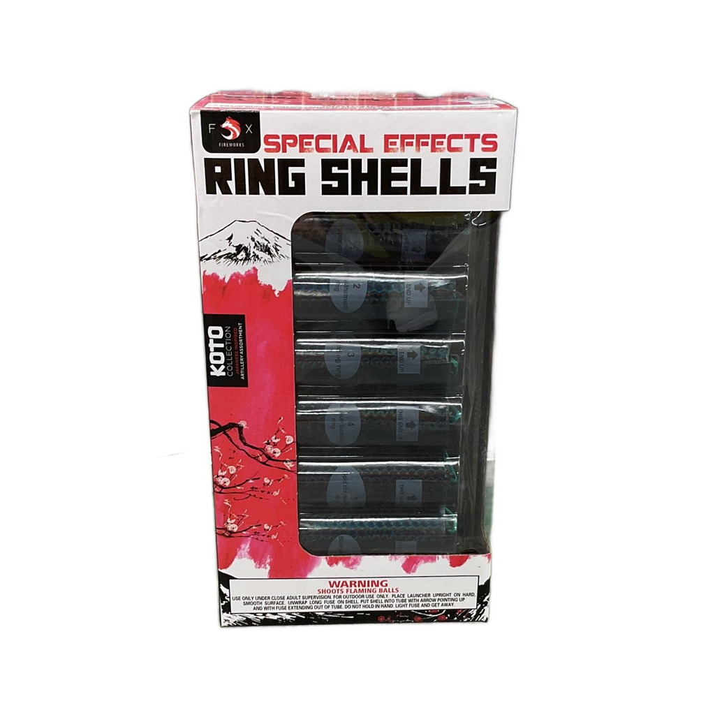 Koto Special Effects Ring Collection Reloadables 6" - 6 Count – Five Star Fireworks LLC