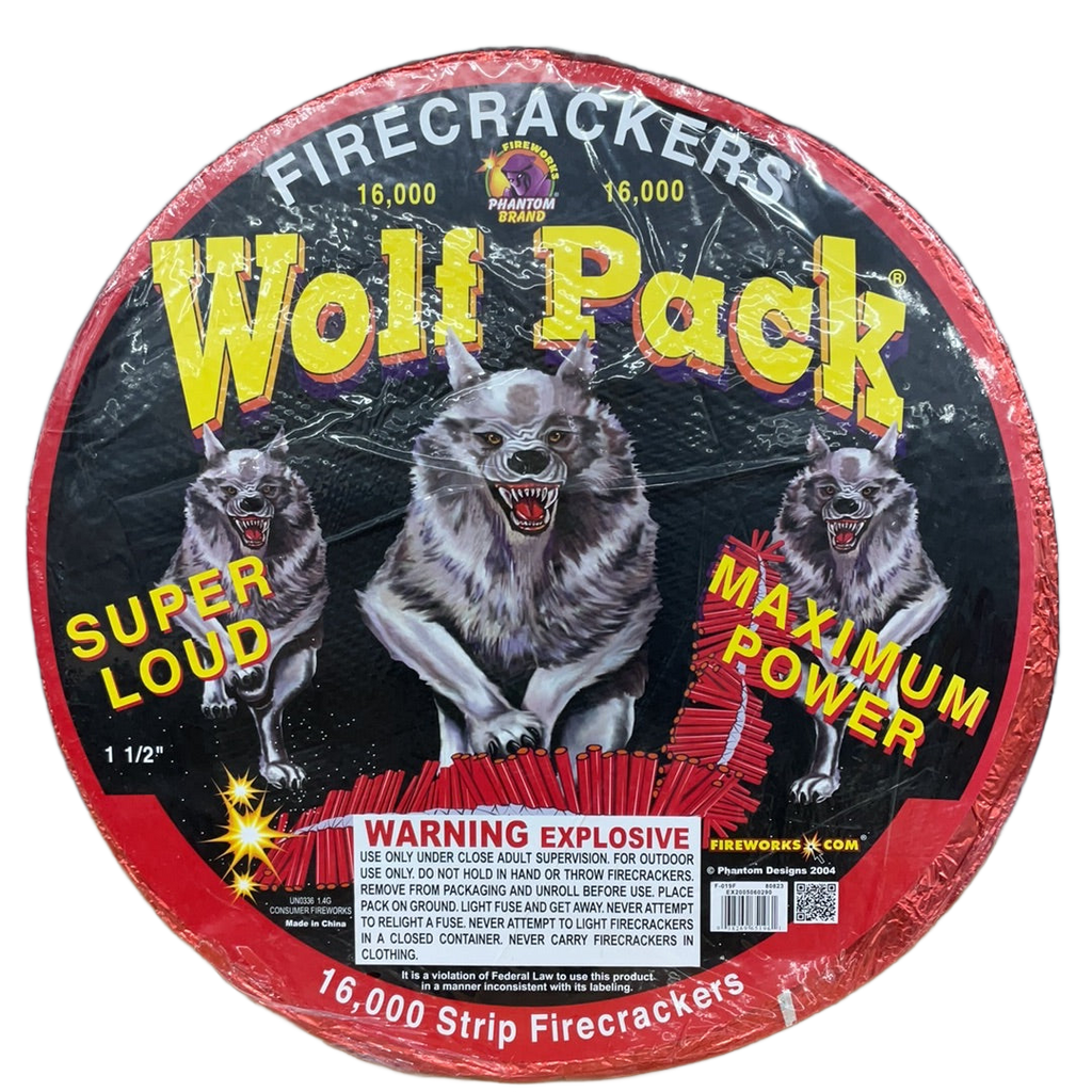 Wolfpack 16,000 Firecrackers – Five Star Fireworks LLC