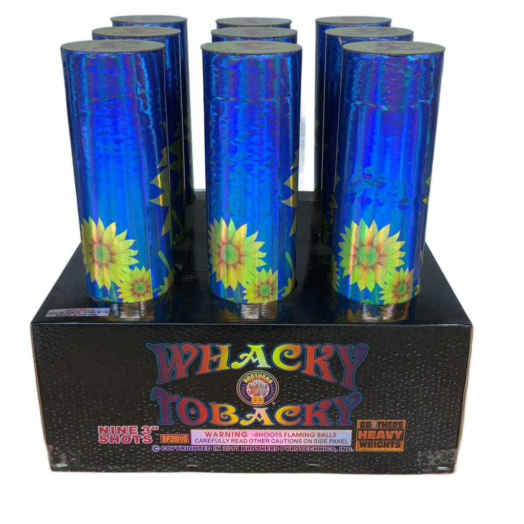 Whacky Tobacky 3” Mortar Rack – Five Star Fireworks LLC
