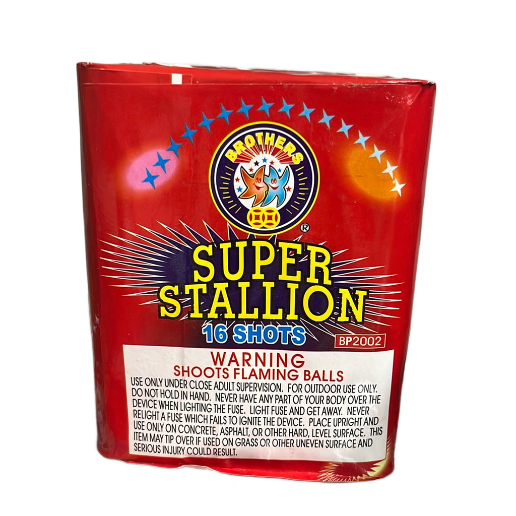 Super Stallion - 16 shots – Five Star Fireworks LLC