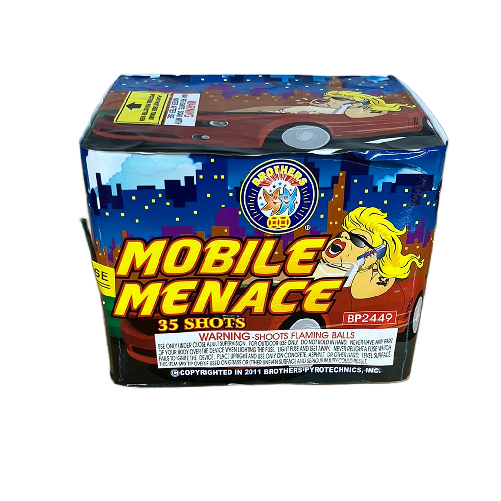 Mobile Menace - 35 shot – Five Star Fireworks LLC