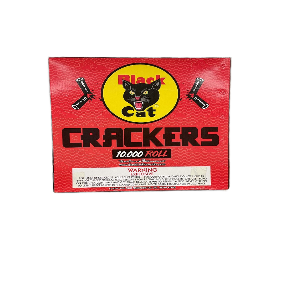 Black Cat Firecrackers - 10,000 Roll – Five Star Fireworks LLC