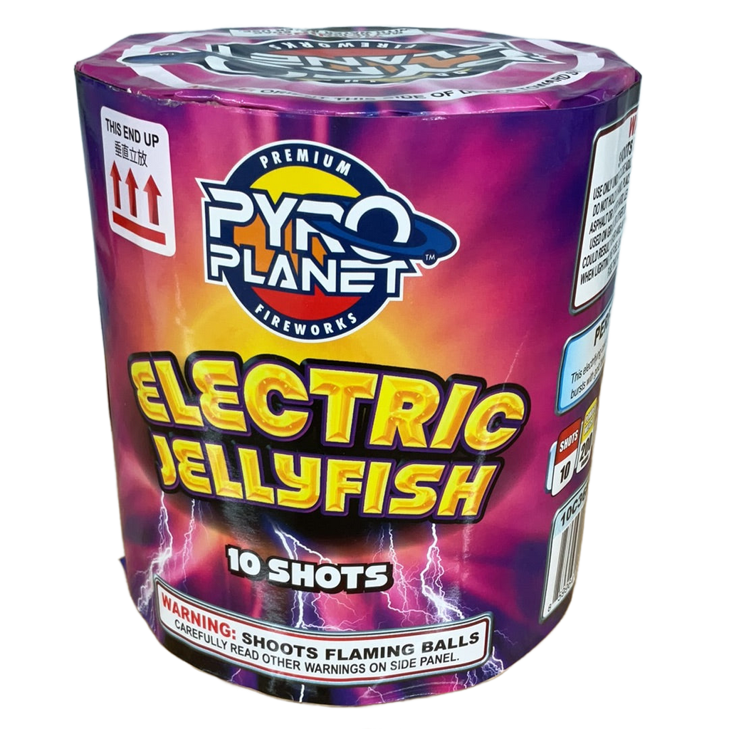 Electric Jellyfish - 10 shot – Five Star Fireworks LLC