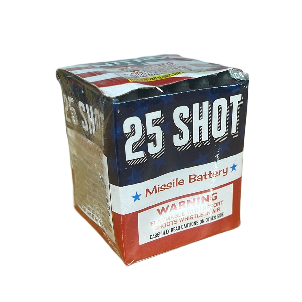 Missile Base 25s - Nitro – Five Star Fireworks LLC