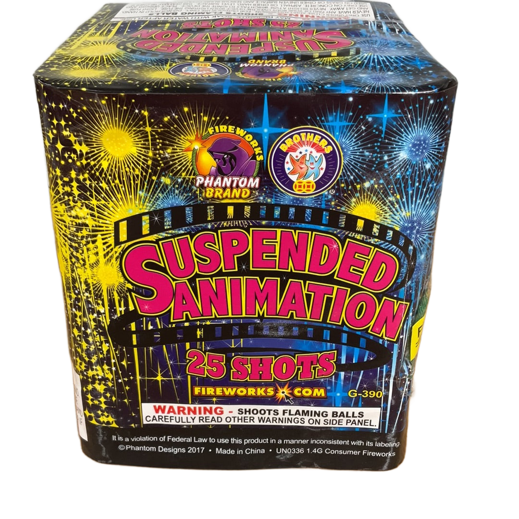 Suspended Animation - 25 shot – Five Star Fireworks LLC
