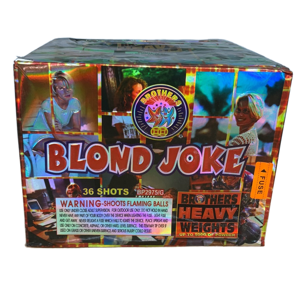 Blond Joke - 36 shot – Five Star Fireworks LLC