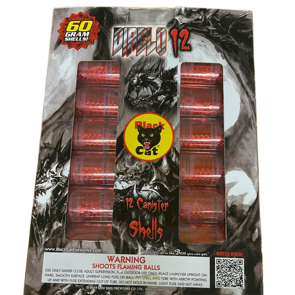 Diablo by Black Cat - 12 Count – Five Star Fireworks LLC